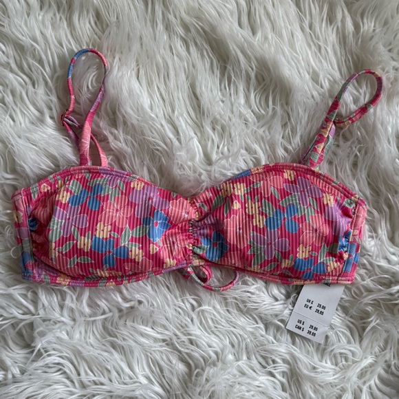 Hollister | Swim | Nwt Hollister Pink Floral Swim Top Xs | Poshmark